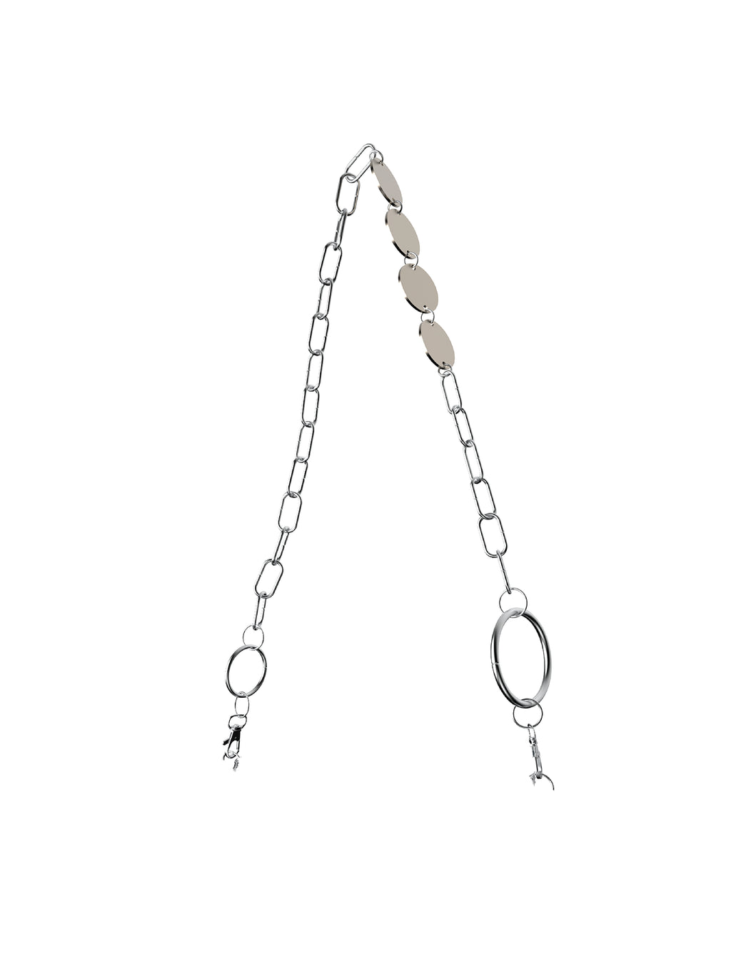 Silver combined chain – MAS1 Brand